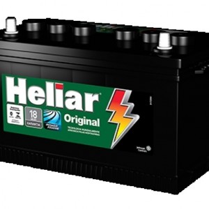 Bateria Heliar Original HG75LE em Farrapos